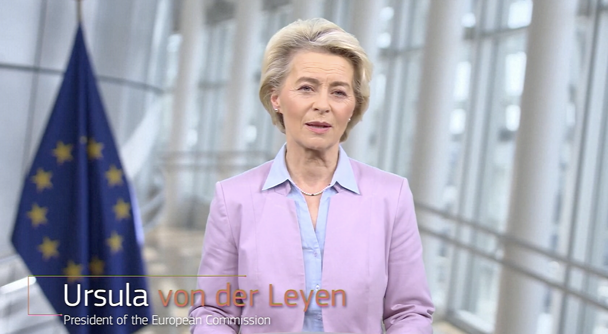 European Commission president Ursula von der Leyen’s inspiring video message on the Butterfly ...